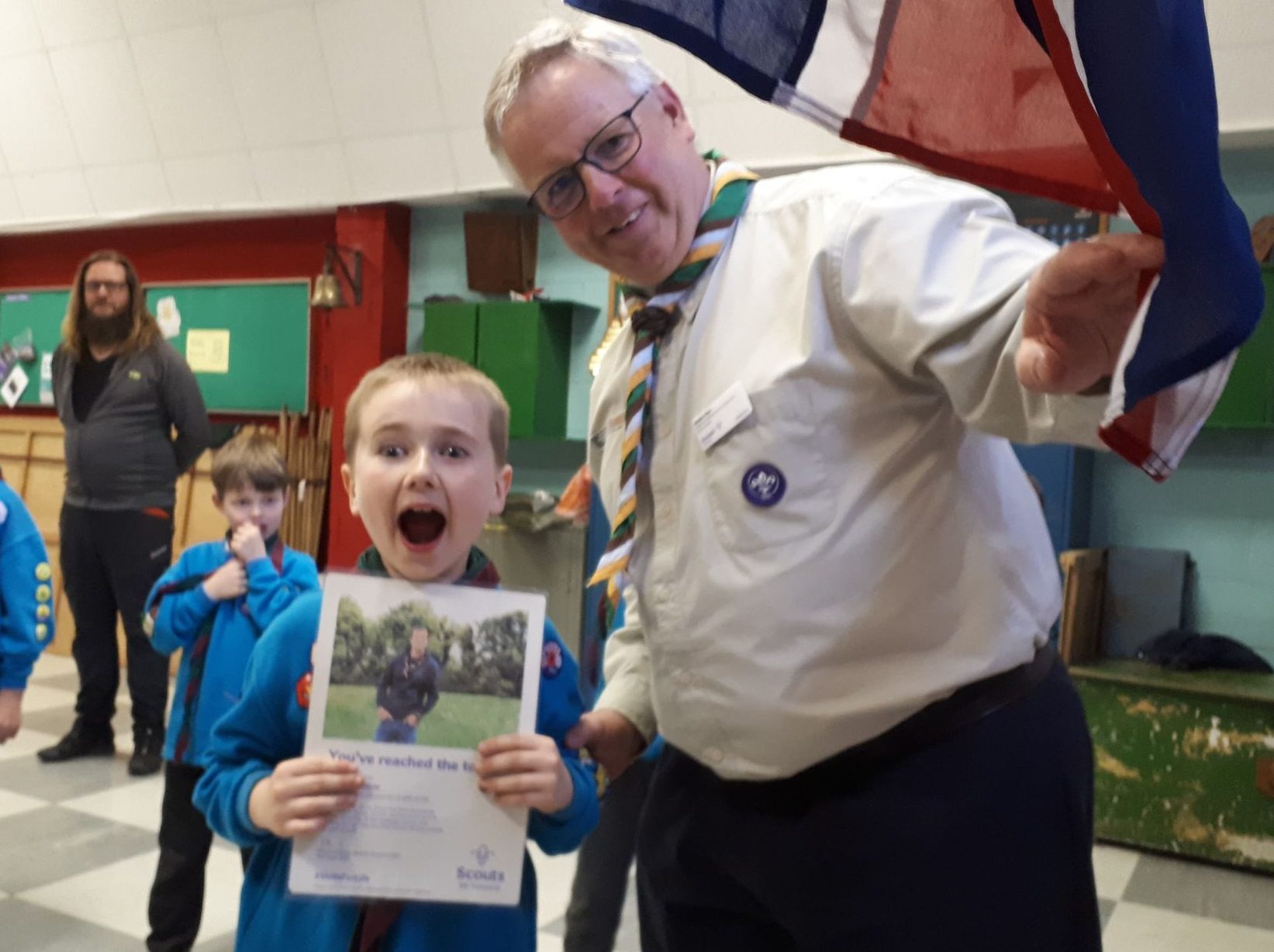Meet Aaron, the Beaver Scout who has earned every badge.